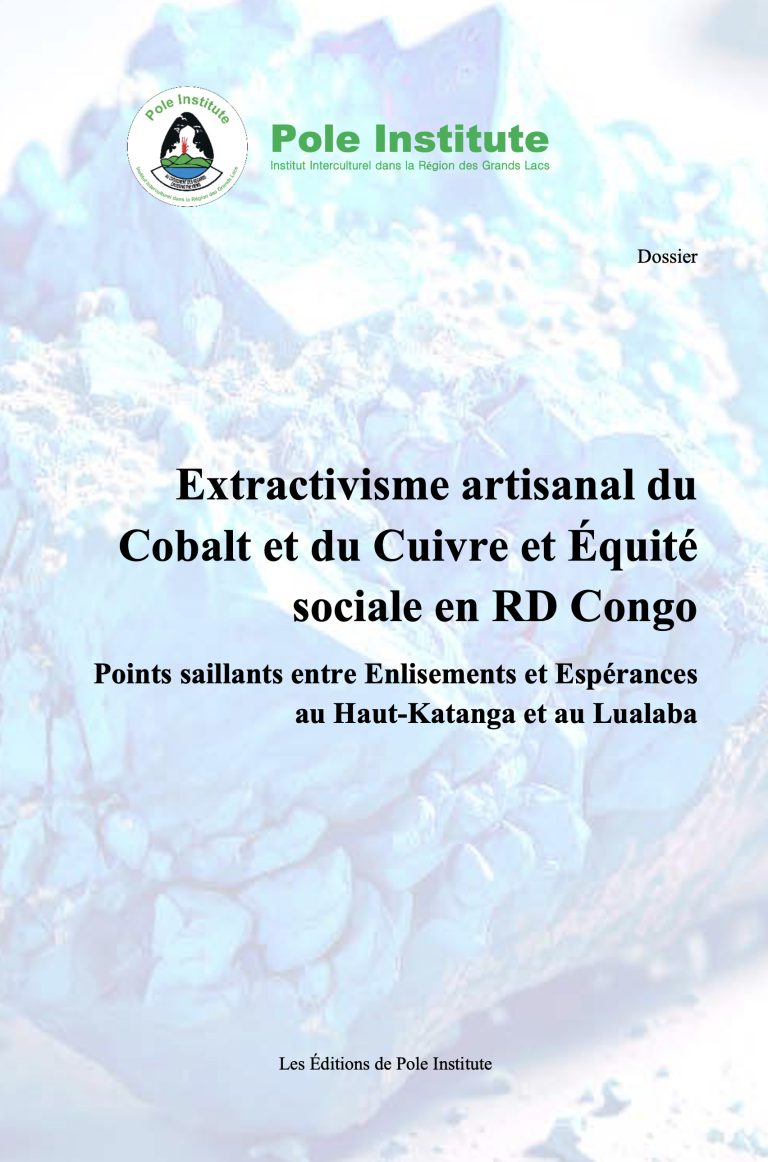 Extractivisme artisanal du Cobalt et du Cuivre et Équité sociale en RD Congo Points saillants ...